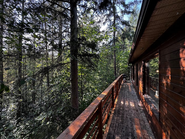 Léon Perché - Au Pied Des Monts-valin - Saguenay