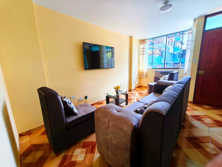 Acogedor Departamento Con Terraza Y Parrilla - Santa Eulalia