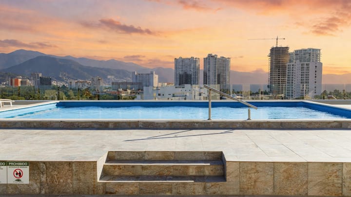 Sunny Escape In Manyara W/terrace - Puerto Vallarta