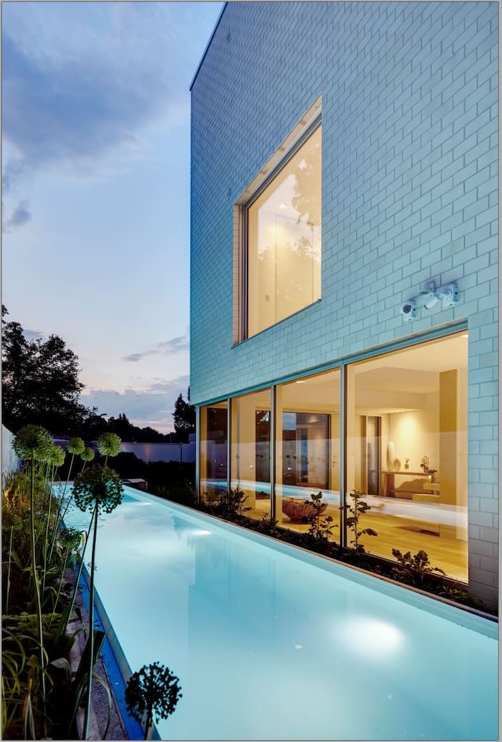 Luxusvilla Am See Mit Pool & Sauna - Duisbourg