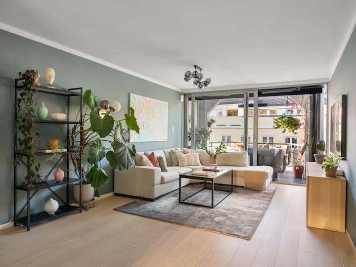 Lys Og Moderne 3-roms Leilighet På Majorstuen - Oslo
