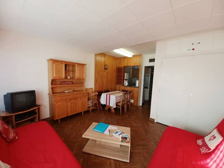 Studio 1 éToile De 35m² Avec Balcon / Vue Montagne - Orcières