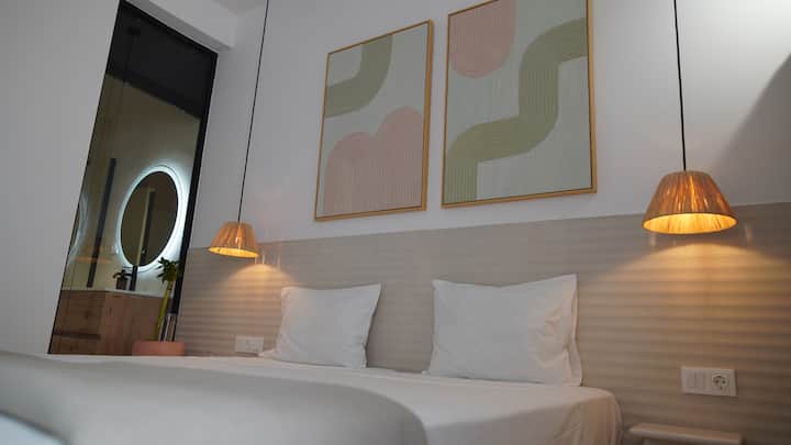 6 Oolaa Apt -5minbeach-wifi-ac-smarttv-gym-laundry - Cabo Verde