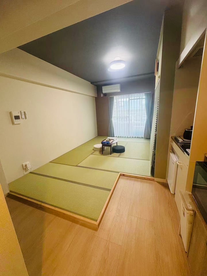 【福の荘 美野島603室】市中心部 |博多駅近く |新リフォーム |スーパー徒歩3分 |Wifi無料 - Fukuoka