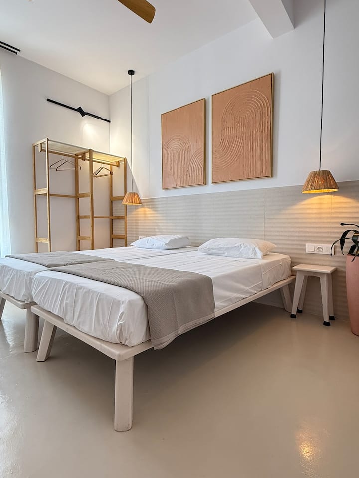 9 Oolaa Apt -5minbeach-wifi-ac-smarttv-gym-laundry - Cabo Verde