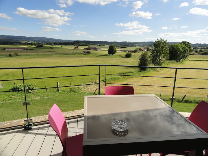 Gîte Moderne à Gilley - Morteau