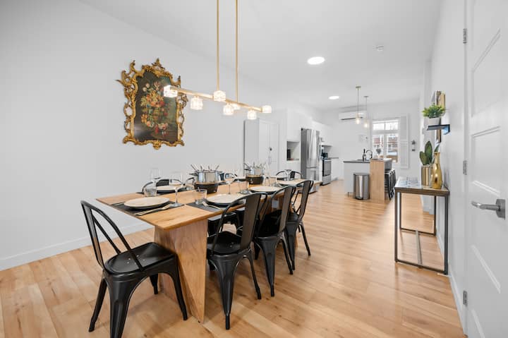 Historique + 3ch-5lits + 2 Stat + Wi-fi + Ac - Québec, QC