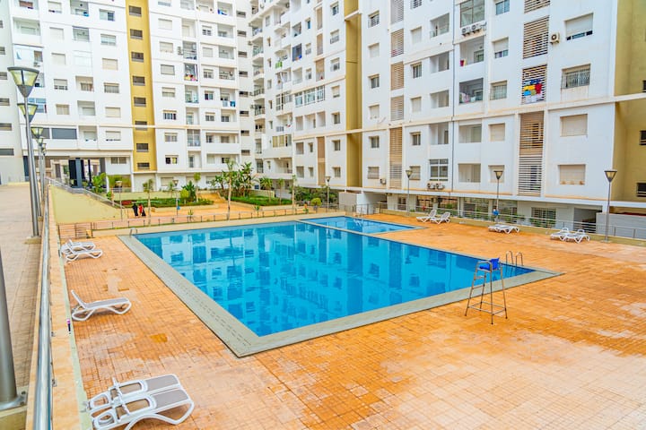 Comfortable, Clean, Fully Furnished Apartment. - Agadir