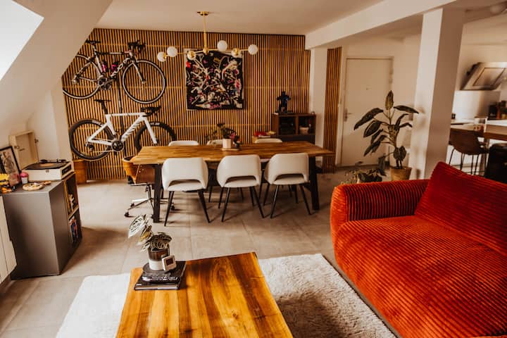 Rare Hyper Centre Luxe - Parking Gratuit - Netflix - Colmar