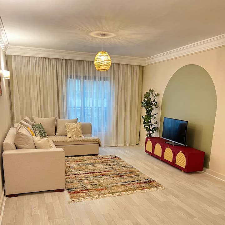 2br Cozy Boho Flat Abbas El Akkad Nasr City - Il Cairo