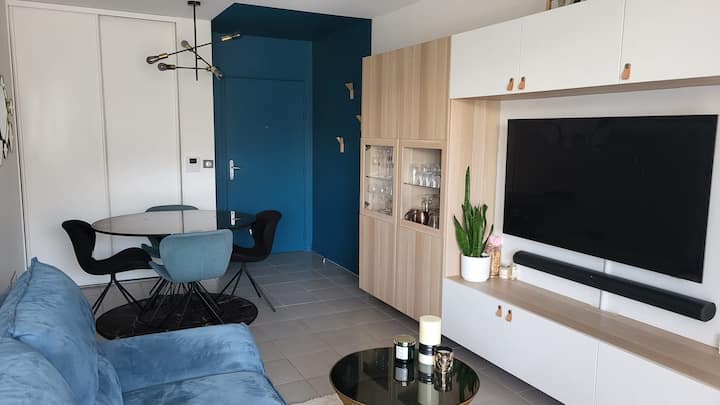Appartement 2 Chambres Moderne – Calme Et Confort - Saint-Priest