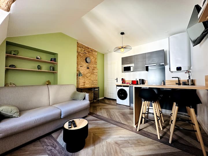 T2 Charmant - Hyper Centre - 4 Pers - Dijon