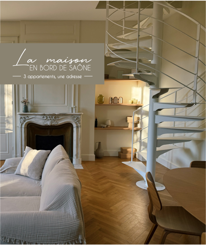 La Maison En Bord De Saône : #Duplex, 2ch/terrasse - Saint-André-de-Corcy