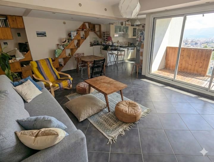 Résidence Chaleureuse à L’île Verte - Grenoble