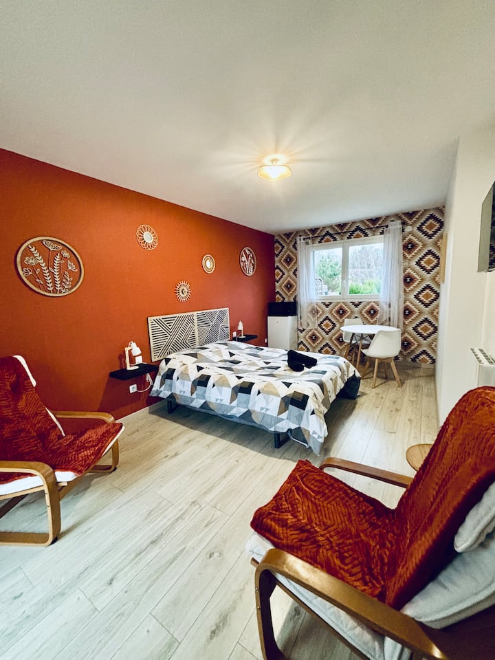 Chambre "Gîte Le Bois Des 4 Saisons" - Sarthe