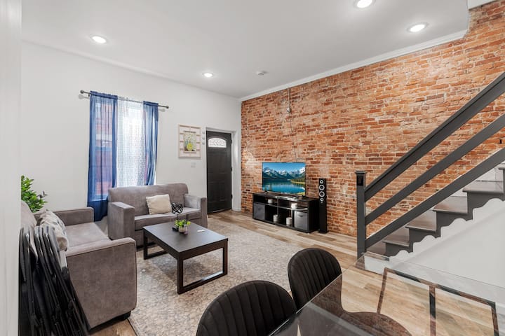 Modern 4br | Near Temple & Downtown | Free Parking - 필라델피아