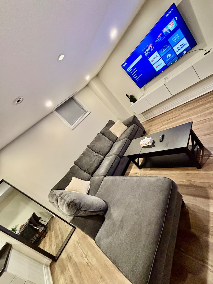 Two Bedroom Furnished Basement Apartment - Brampton