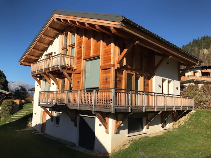 Chalet 230 M², Neuf, Sauna - 10 Couchages - Centre - Les Contamines-Montjoie