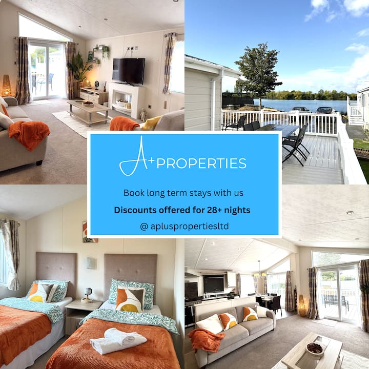 Premium Lake View Caravan - Long Term Welcome - Chichester