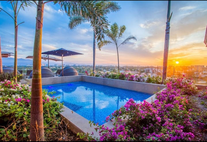 New 3 Br Condo With Amazing Terrace - Nuevo Vallarta