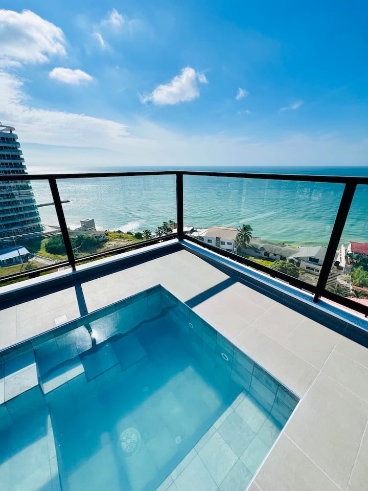 Dep. 2 Habitaciones Con Vista Al Mar - Ecuador