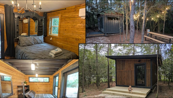 New! 2 Cozy Private Cabins, Separate, 100ft Apart - Houston, TX
