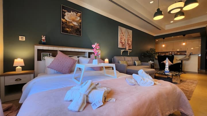 Seascape Retreat, Studio Above Sea In Pearl Tower3 - Catar