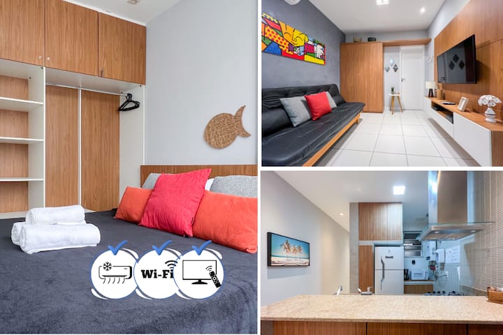 Apartamento Bem Localizado Em Copacabana - Ipanema