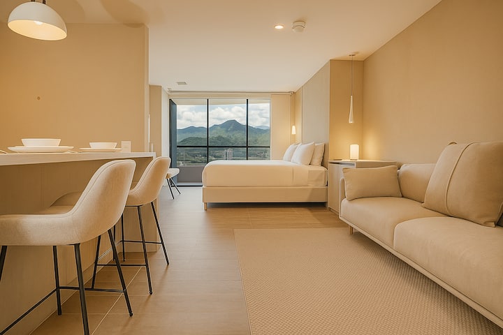 Minimalismo Cálido Con Gran Vista Y Ubicación - Envigado