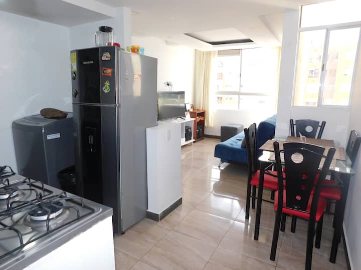 Acogedor Apartamento Completo Cerca Al Aeropuerto - Bogota