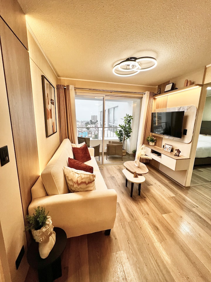 Modern Ocean View 2br | 20 Min Airport - Peru