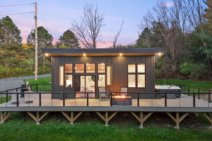 Finger Lakes Couples Retreat Sauna-hot Tub- Plunge - Finger Lakes, NY