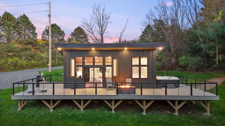 Finger Lakes Couples Retreat Sauna-hot Tub- Plunge - Finger Lakes, NY