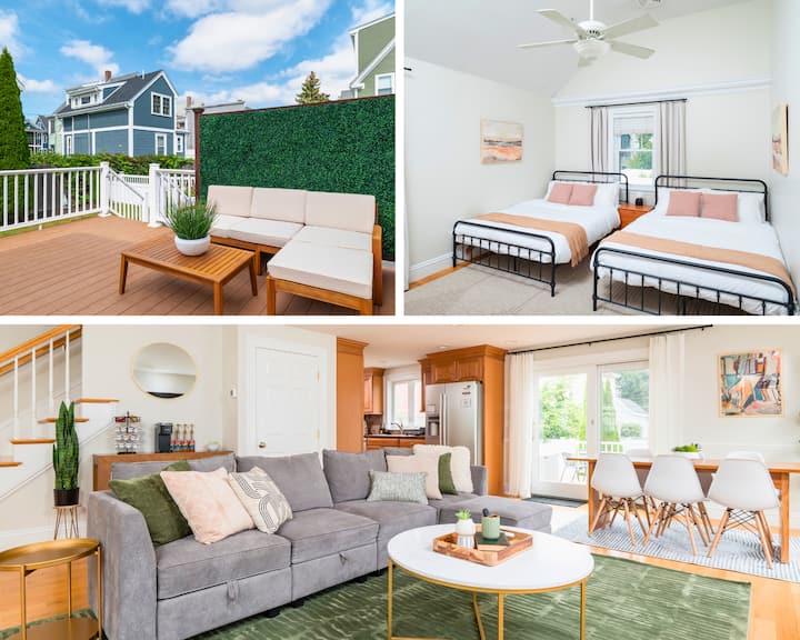 Townhome: 5-min Walk To Green Line, Parking For 4 - Boston, MA