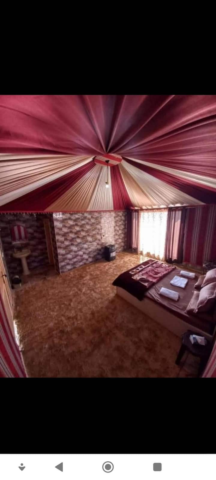 مخيم سياحي في وادي رم الاردن - Áqaba