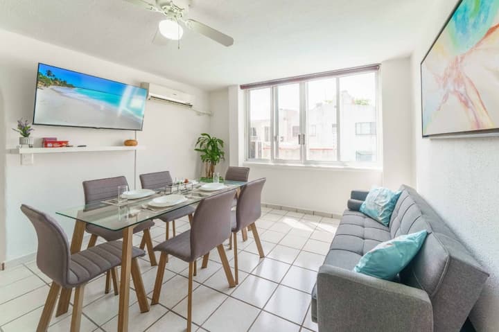 La Mejor Ubicación A Un Min De Zona Hotelera - Cancún