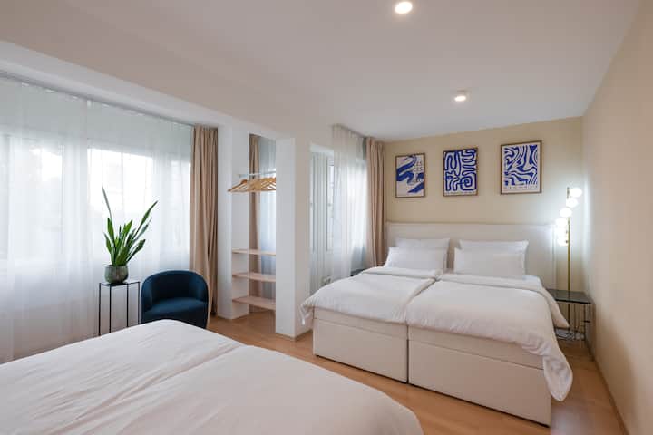 Valemi New Luxus 8per|2br|2bad|central|freeparking - Munich