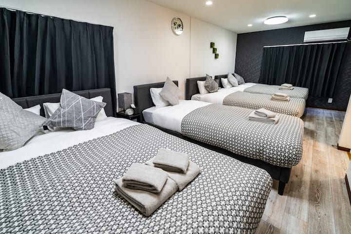 Panda Hotel | 45㎡ 1br | 駅近まるまる貸切。家族・グループにおすすめ - Asakusa