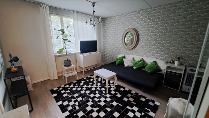 38m2 Siisti Yksiö,2 Km Kouvolan Rautatieasemalta. - Kouvola