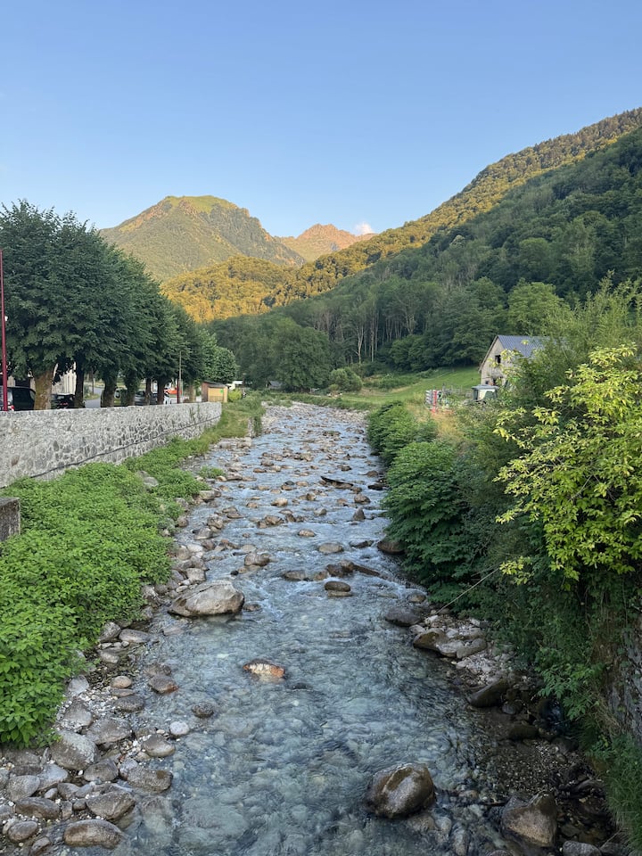 ÉVasion Aux Pyrénées : T3 Familial éQuipé (6/7p) - Aulus-les-Bains