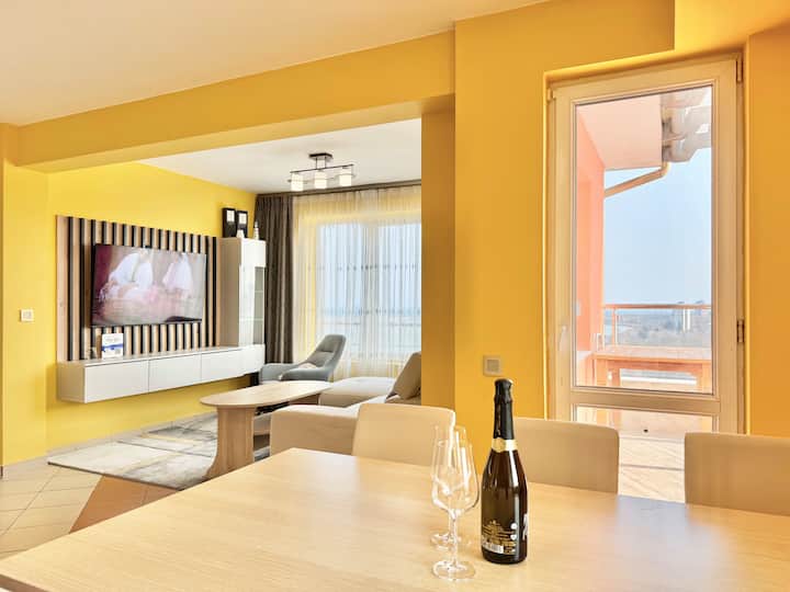 Seasky Smarthome-penthouse With Private Parking - Burgas