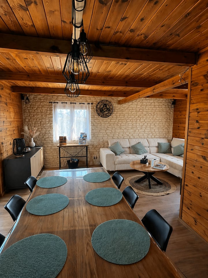 Chalet Cosy Au Cœur Du Morvan - Lac de Saint-Agnan