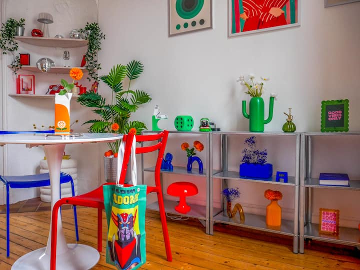 Loft Coloré Dijon - À 2 Pas Du Jardin Darcy - Dijon