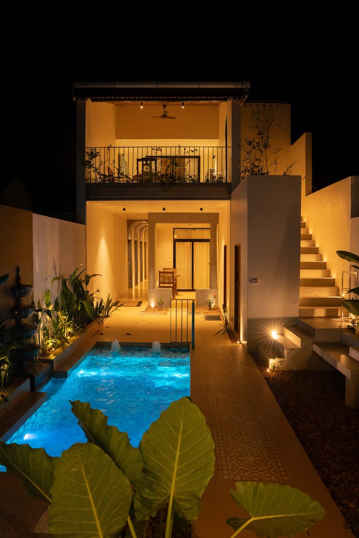 Villa Gramam By Sarwaa, 3 Bed + Pvt Pool, Varkala - Varkala