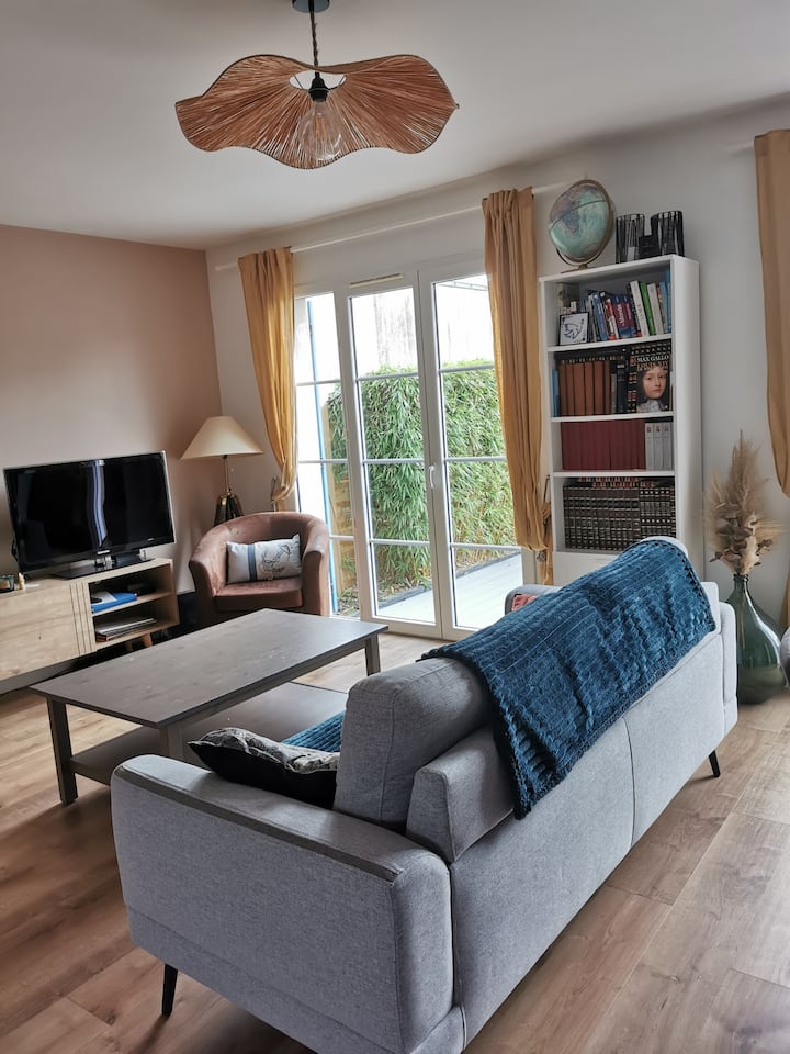 Maison Entre Mer Et Nature, Jardin Privé - Olonne-sur-Mer