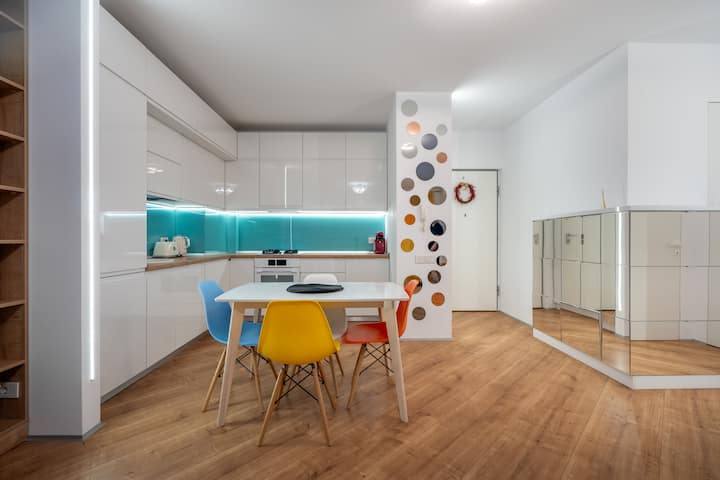 City Two I Roa I 2br W/ Parking Near Pipera Mall - Otopeni