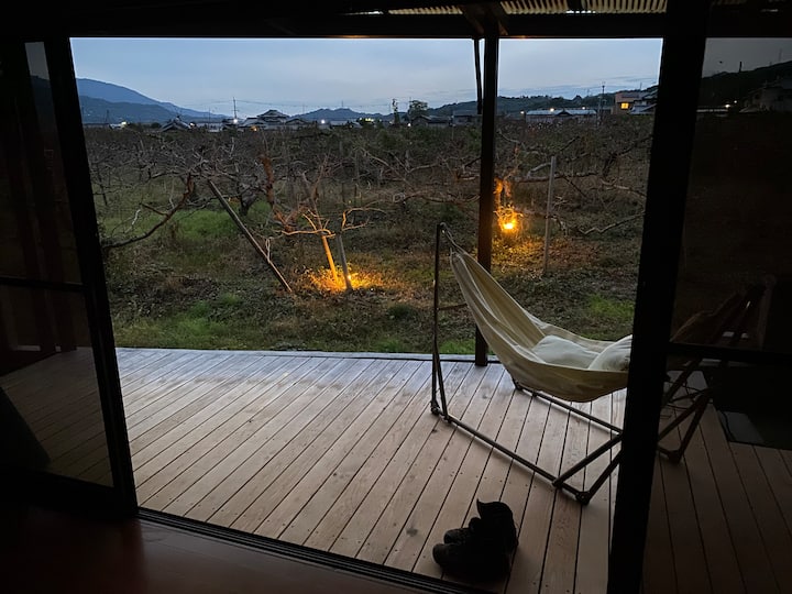 2000m2の柿畑と一軒家を丸ごと貸切｜のんびり田舎で家族時間 - Hashimoto