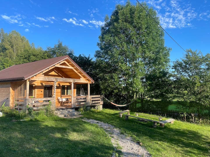 ŻUrawi Klangor Domek Na Warmii Z Sauną I Jacuzzi - Mazury