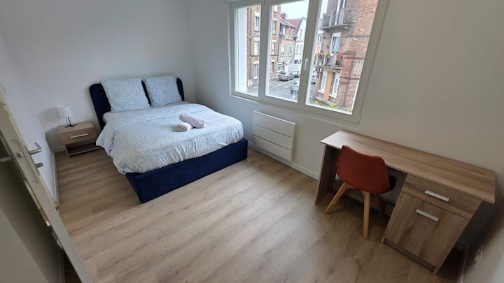 Le Quai 22, Gare D'arras - 3 Chambres Et 3 Sdb - Arras