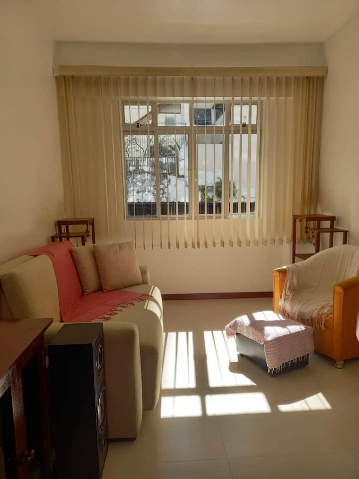 Apartamento Garden - Quarto, Sala E ÁRea Externa - Juiz de Fora